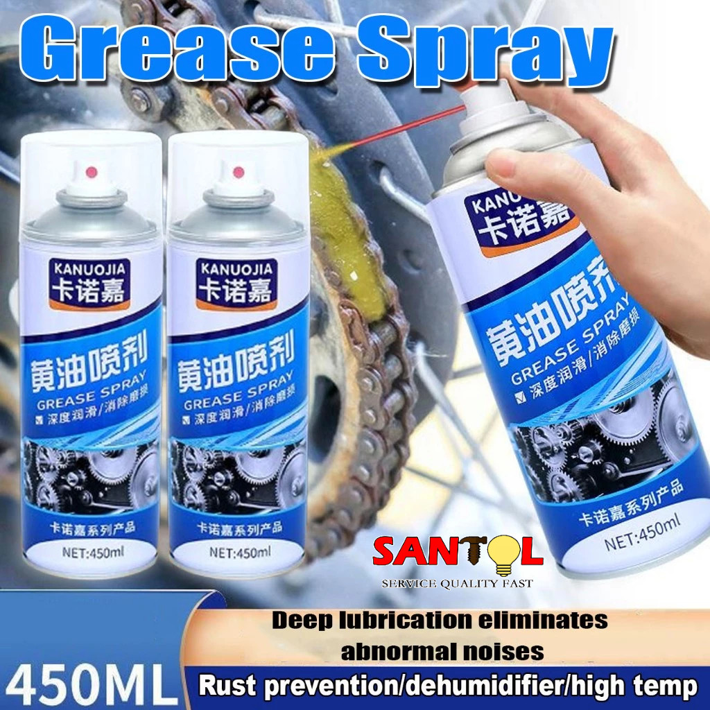 450ml Grease Spray Effective Wear Protector for Door Hinges Bicycle ...