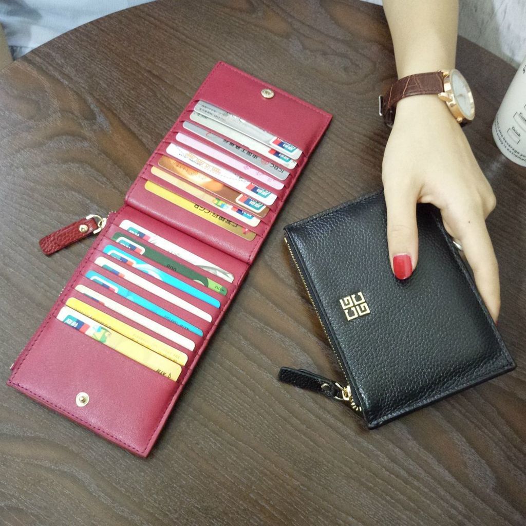 Small Card Holder One-Piece Large-Capacity Female New Style Exquisite ...