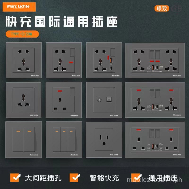 Hong Kong and Australia Version Concealed Installation13a British-style ...