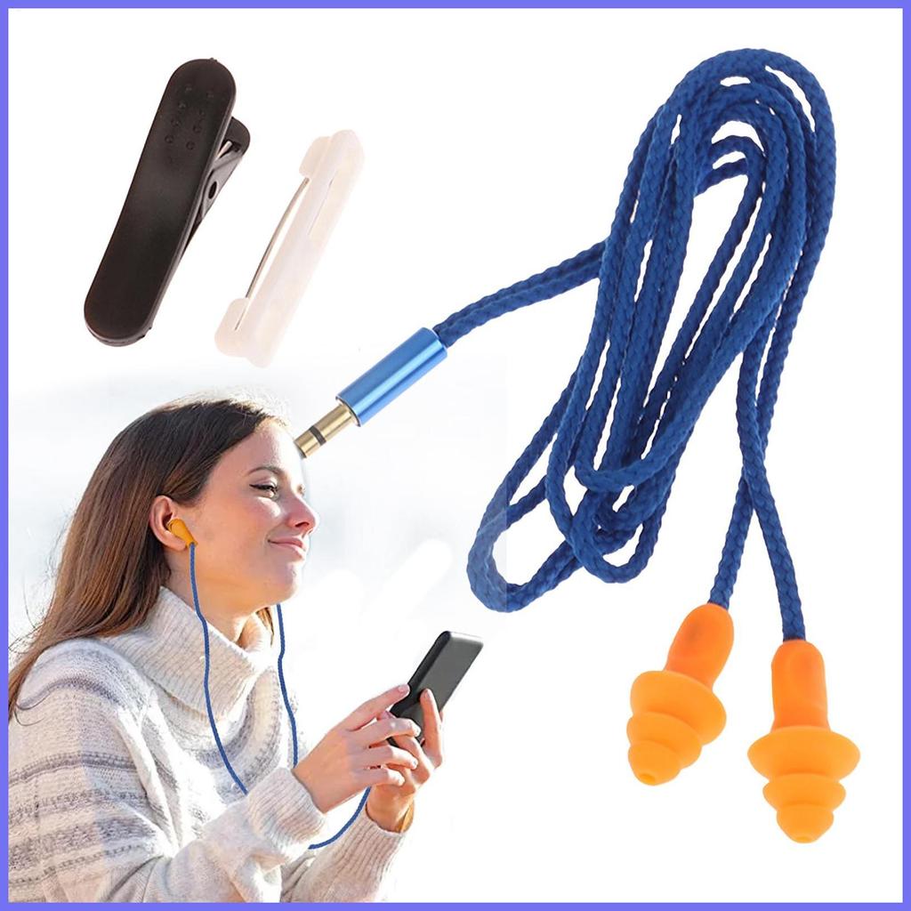 Hearing Protection Earbuds Noise Reduction Ear Plugs 100dB Sound ...