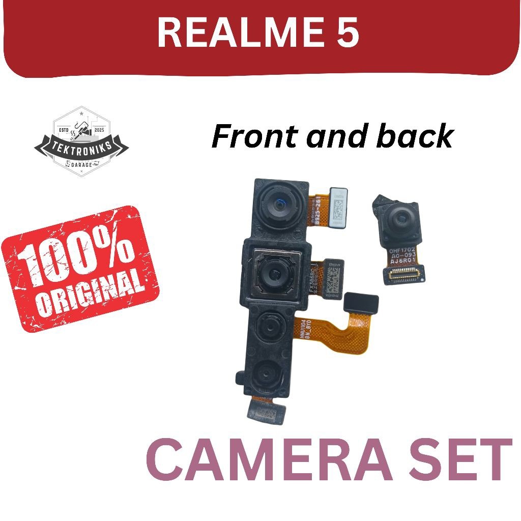 realme 5 camera set front and back | Shopee Philippines