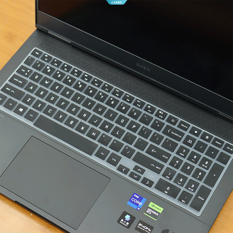 Full-Cover Silicone Keyboard Protector for 2025 HP Omen 10 Slim 14-inch ...