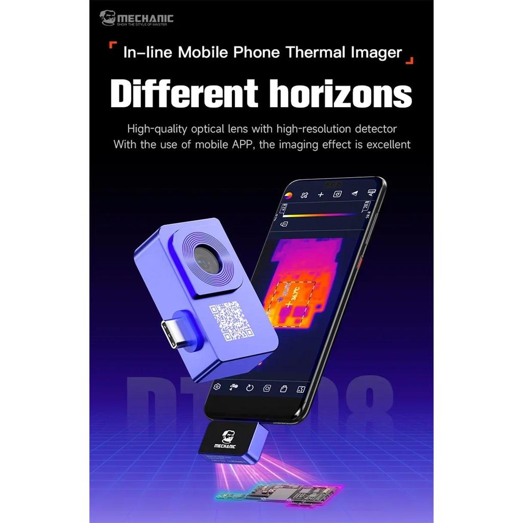 MECHANIC DTi-08 In-line Mobile Phone Thermal Imager 256X192 High ...