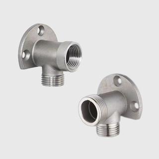 304Stainless steel shower head concealed to exposed conversion adapter ...