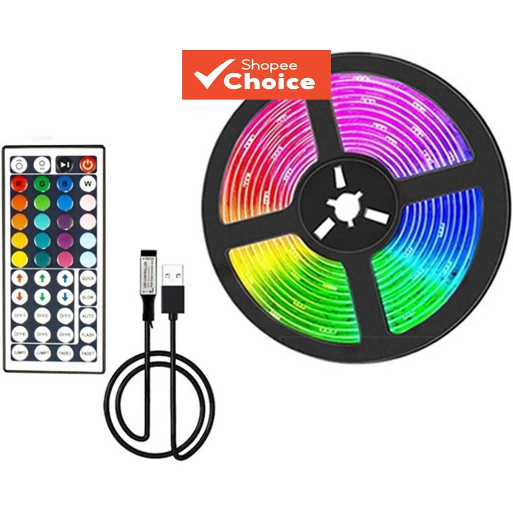 Smart Bluetooth RGB LED Strip Lights, Music Sync Color Change, Remote ...