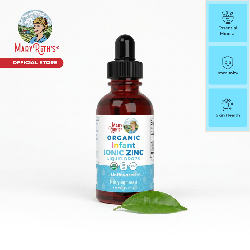 Mary Ruth’s Unflavored Organic Infant Ionic Zinc Drops | Immune Support ...
