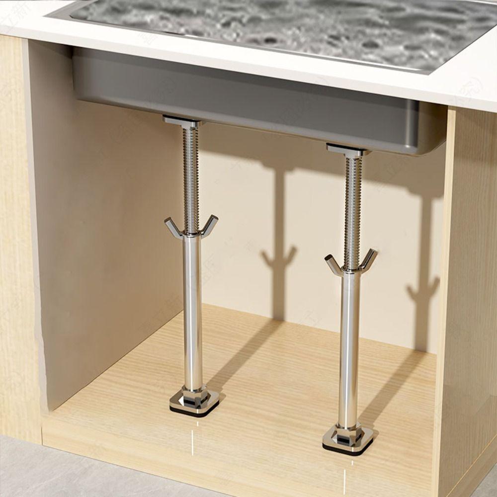 ADAMESR Undermount Sink Support, Telescopic Adjustable Undermount Sink ...