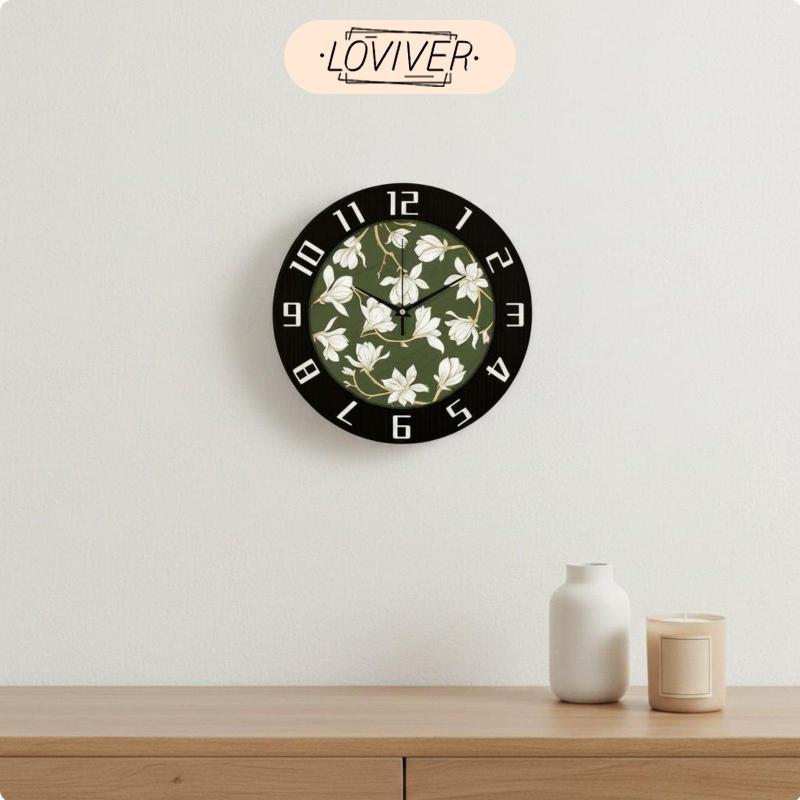 [Lzdxwcke3] Modern Wall Clock Large Size Arabic Numbers Unique Wall ...