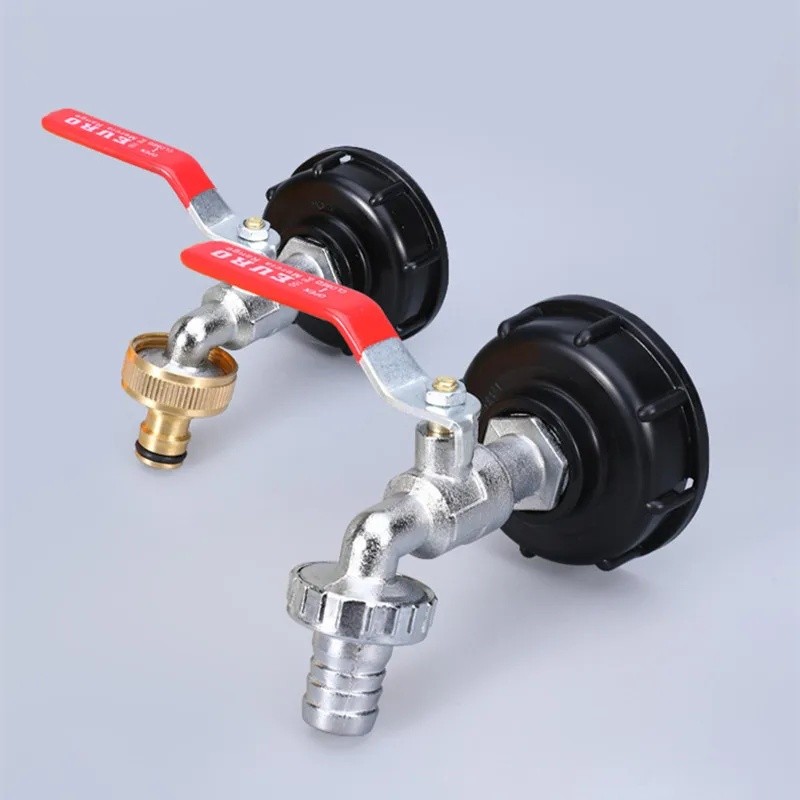 S606 IBC Tank Adapter 1000L IBC Tank Fitting Garden Hose Connector ...