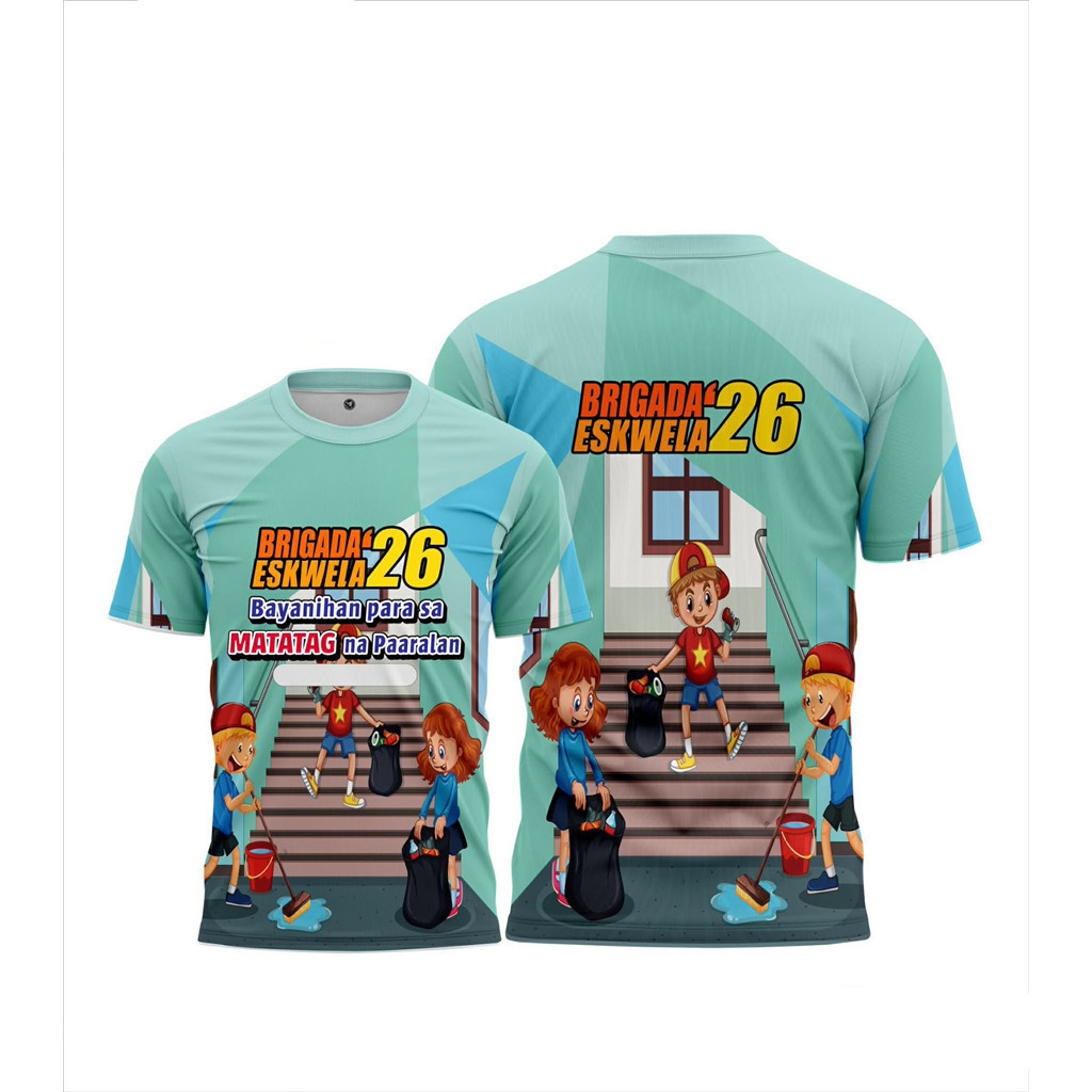 (Local Shipping) 2026 New Design Theme BRIGADA ESKWELA T shirt for men ...