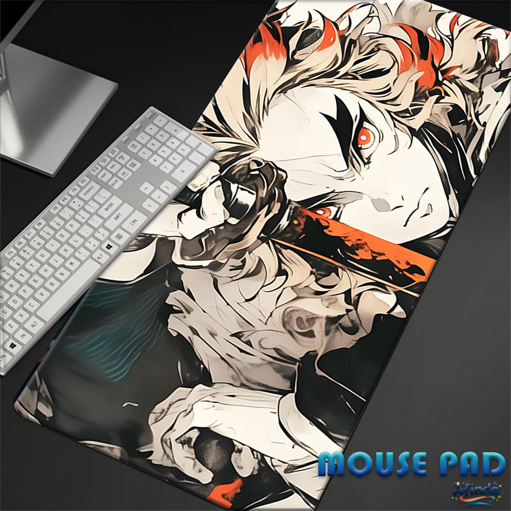 Local Ready Large Extended Gaming Mouse Pad Demon Slayer Giyu Tomioka ...
