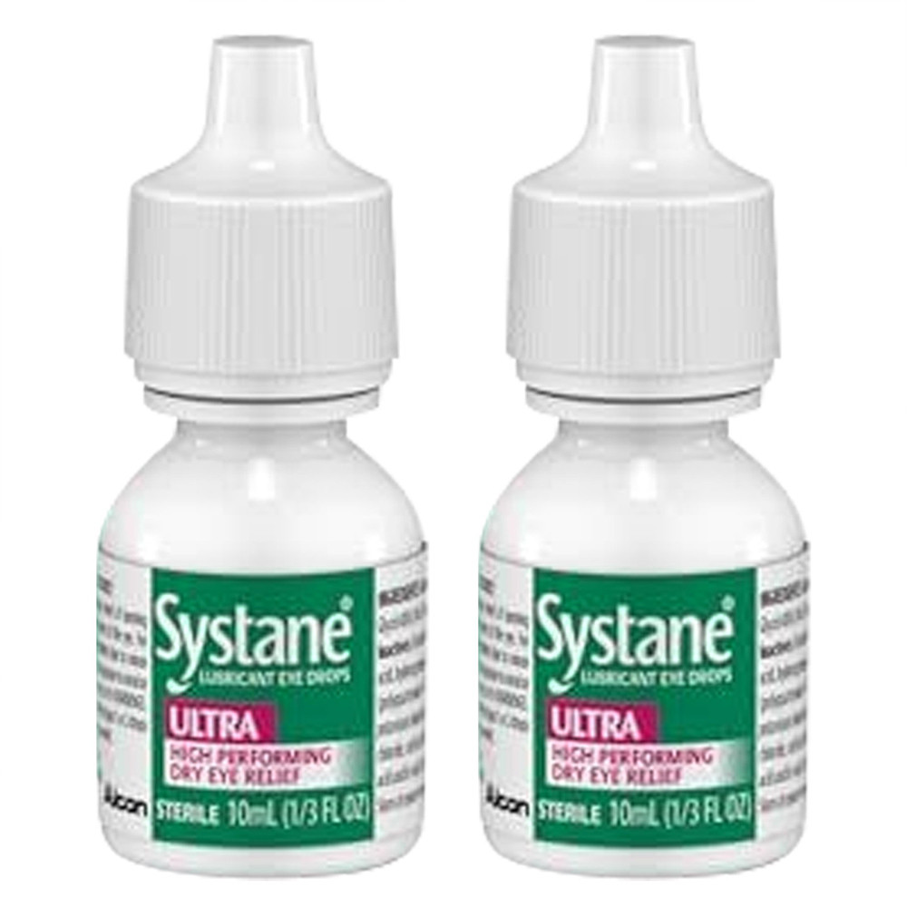 Systane Ultra Dry Eye Relief Drops | Long-Lasting Hydration, High ...