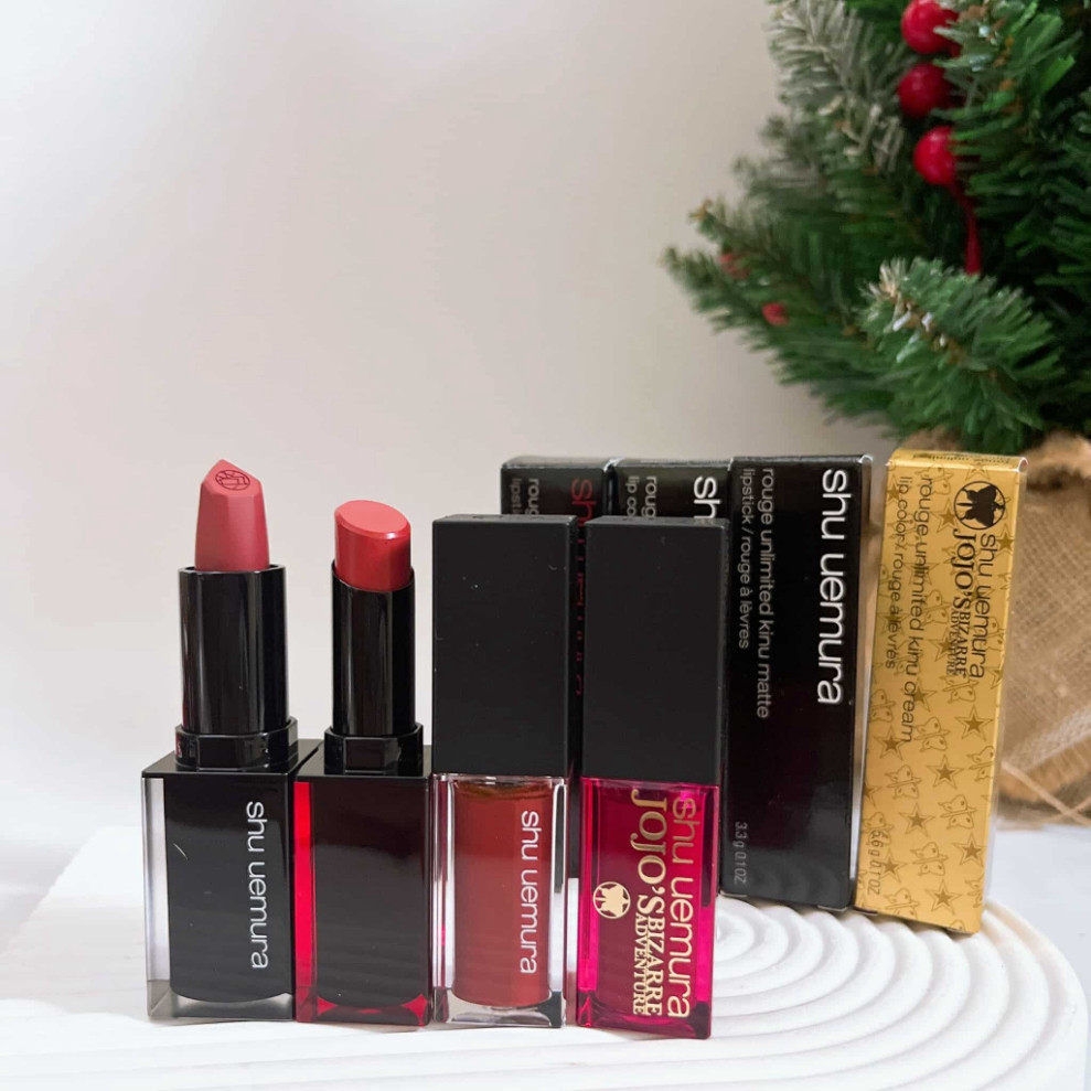 Shu Uemura lipstick color 175 599 764 jojo full size full box | Shopee ...