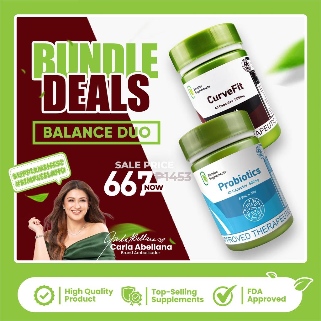 Simplee Probiotics Digestive Balance | Shopee PH