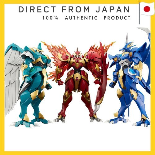 MODEROID Magic Knight Rayearth Legendary 3-Mecha Set Non-Scale Assembly ...
