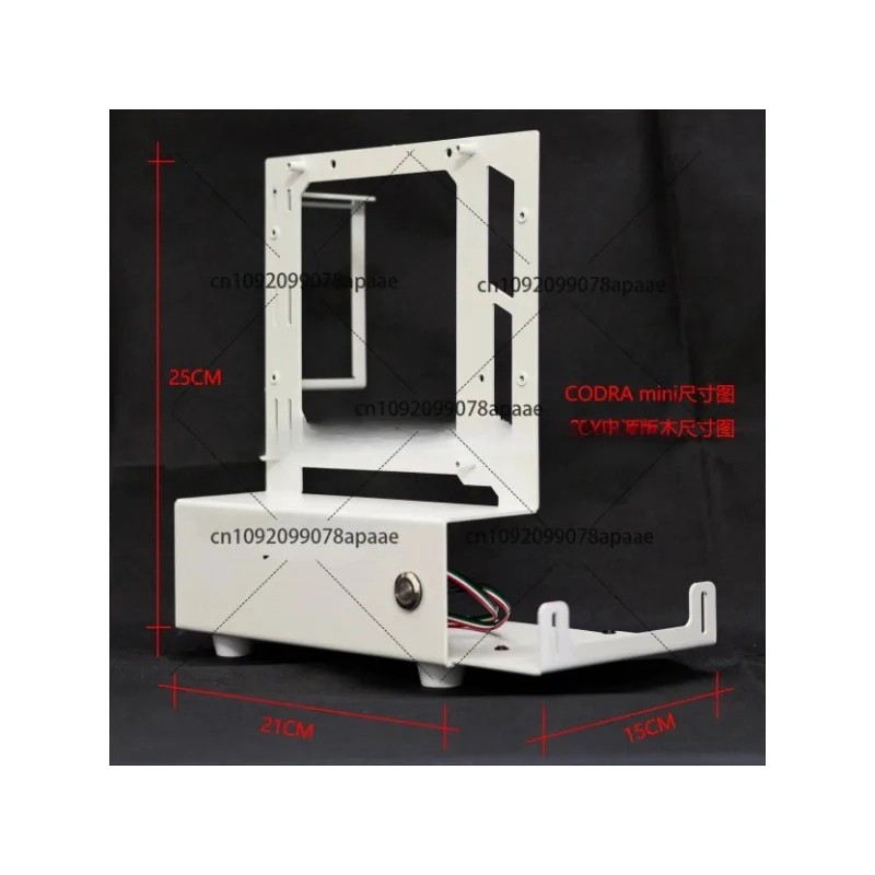 Mini ITX Open Frame Case, Portable Minimalist Desktop Test Bench for PC ...