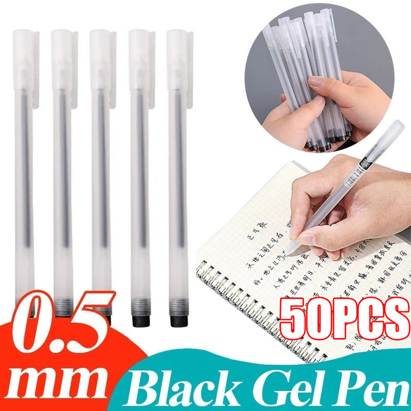 0.5mm Ballpoint Pens School Office Exam Supplies Signature Writing ...