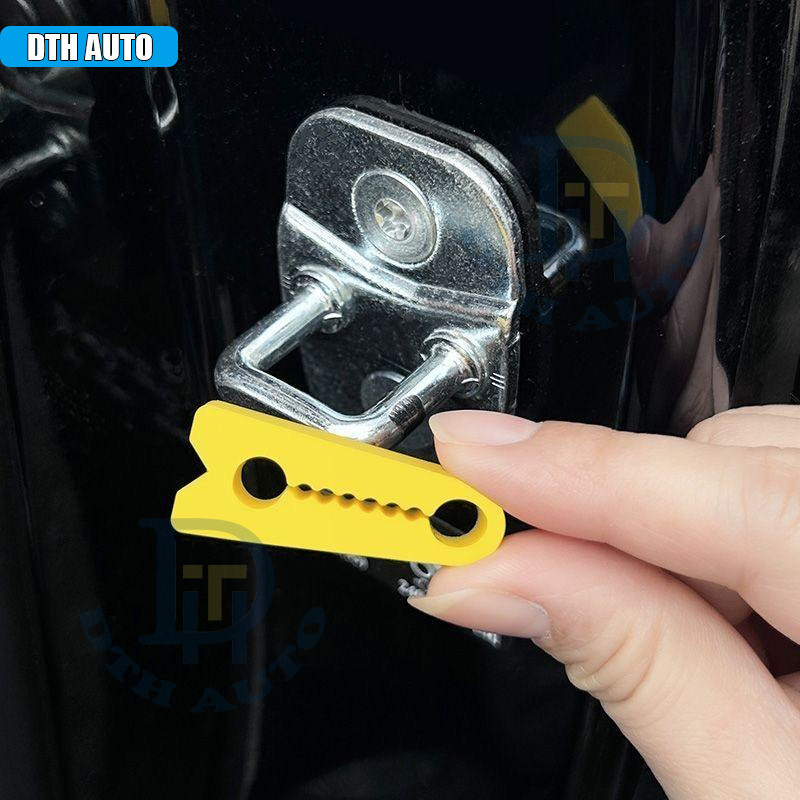DTH 4Pcs Chery Car Door Lock Sound Shock-Absorbing Deadener Damper ...