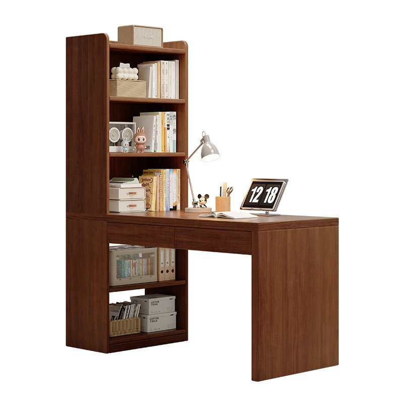 Solid Wood Corner Desk Student Home Study Desk Bedroom Corner Computer ...