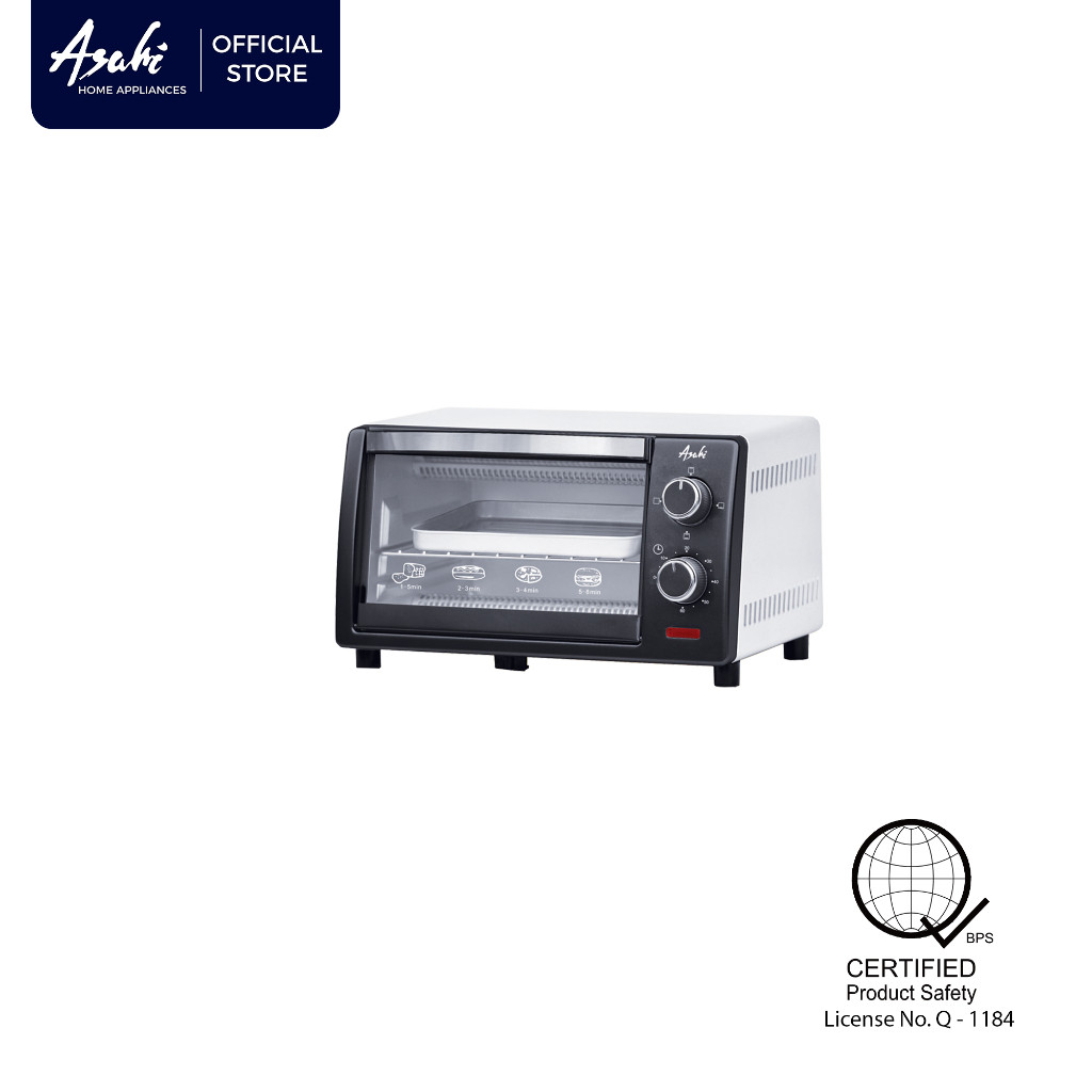 Asahi OT 911 Electric Oven Toaster 9L | Shopee Philippines