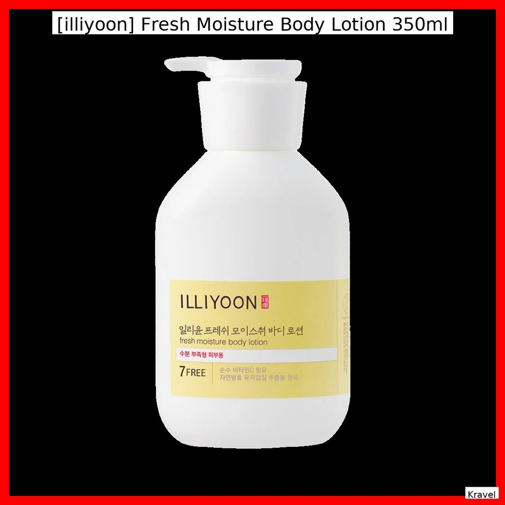 [illiyoon] Fresh Moisture Body Lotion 350ml / Hydrating, Nourishin by ...