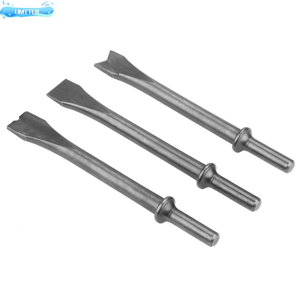UMTTER 3pcs Air Hammer Chisel Set, 0.401'' / 10mm Shank Round Shank ...