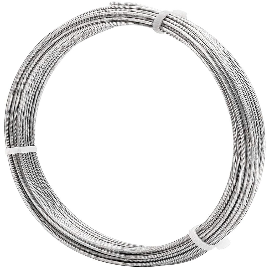 Vinyl Coated Picture Hanging Wire #6 50-Feet Braided Picture Wire Heavy ...