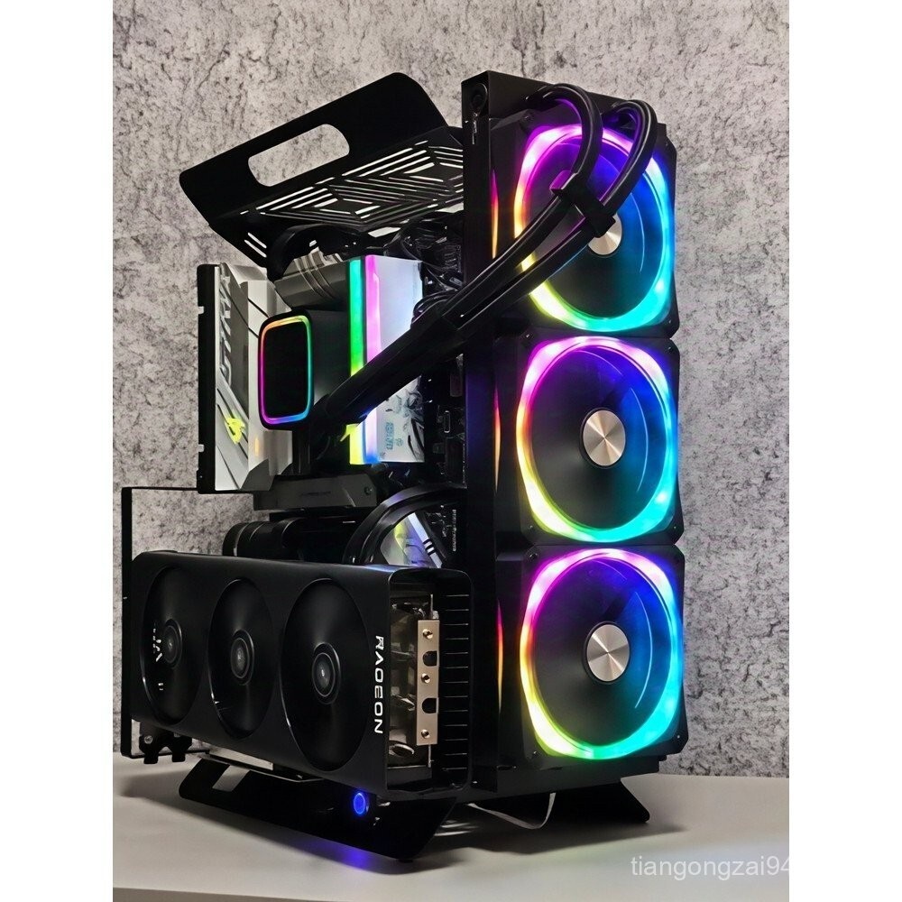 Open Chassis240/360Water cooling and air cooling ATX/matx Rack Mount ...