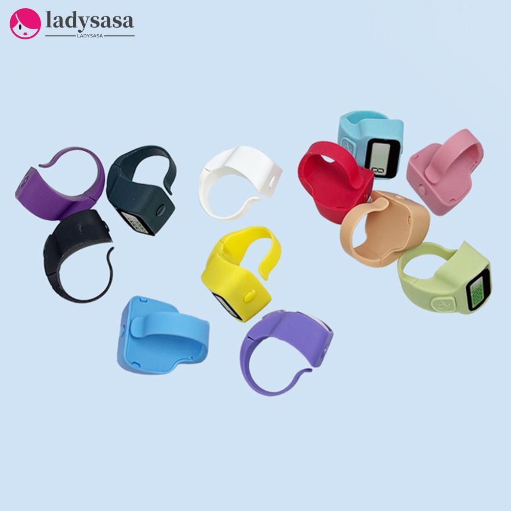 Ladysasa 1PC Portable Ring Counter LED Electronic Digital Display Hand ...