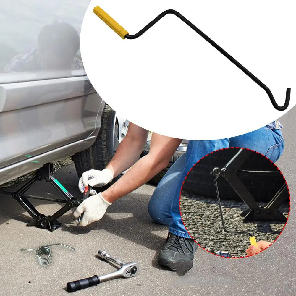 Vehicle Jack Trailer Crank Handle Stands Tyre Hydraulic Car Tire Hand ...