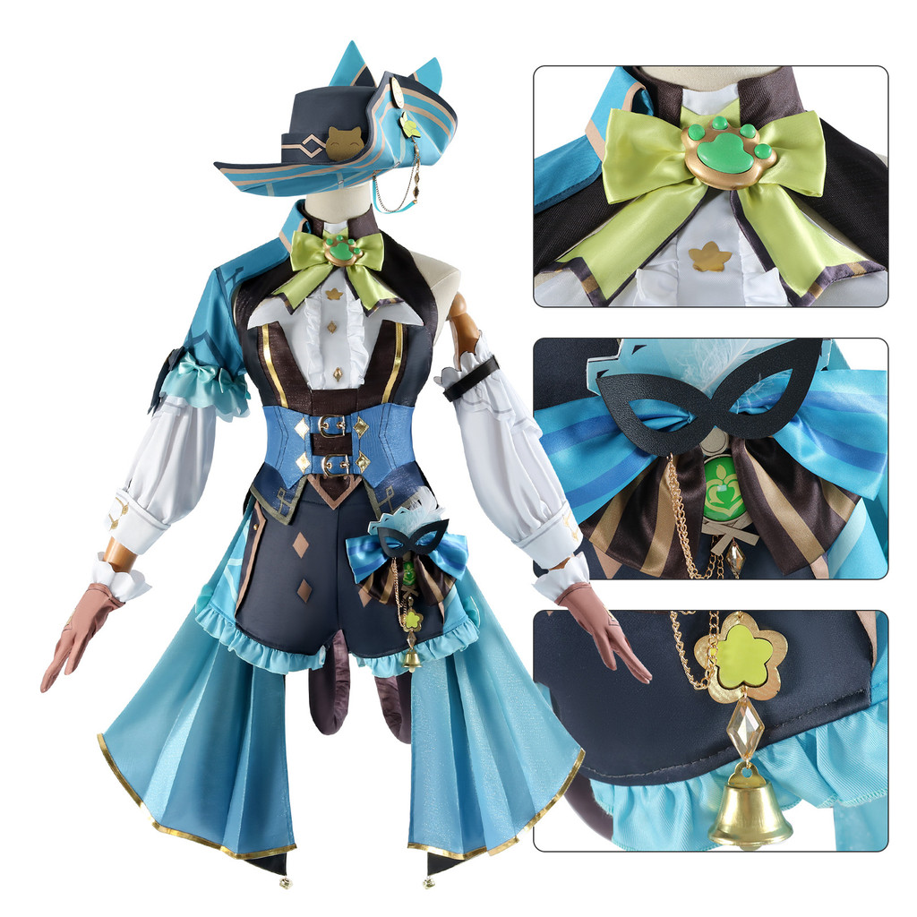 Yuanshen cos Clothing Qiliang Qianying Ranger cosplay Costume Two ...