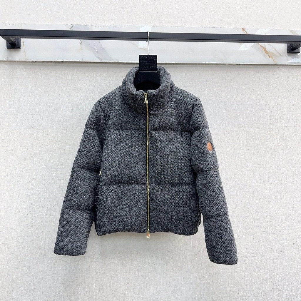 New Official Website New Short Stand Collar Down Jacket Coat！Three ...
