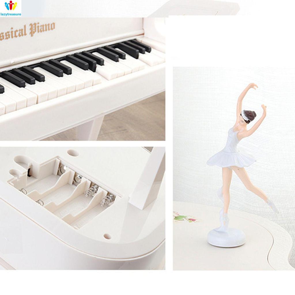 Dancing Ballerina Musical Jewelry Box - Vintage Windup Music Box for ...