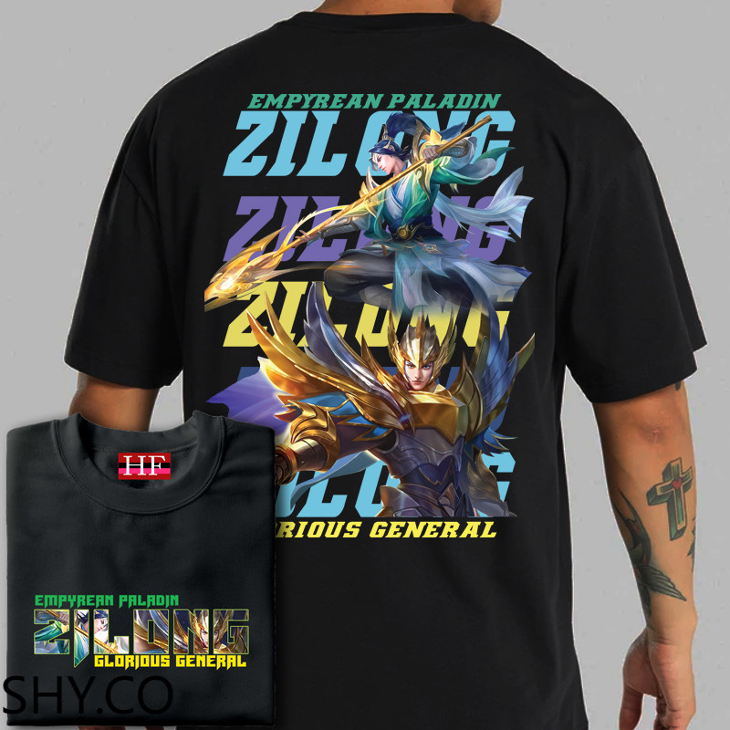 SARB New Zilong Tshirt mobile legends shirt mlbb epic skin glorious ...