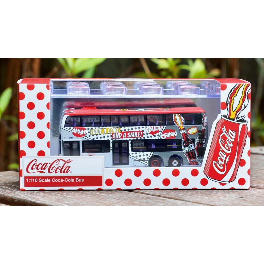 Tiny Micro Shadow Coca-Cola Bus E500 MMC 11.3M Coca-Cola Alloy Model 1/ ...