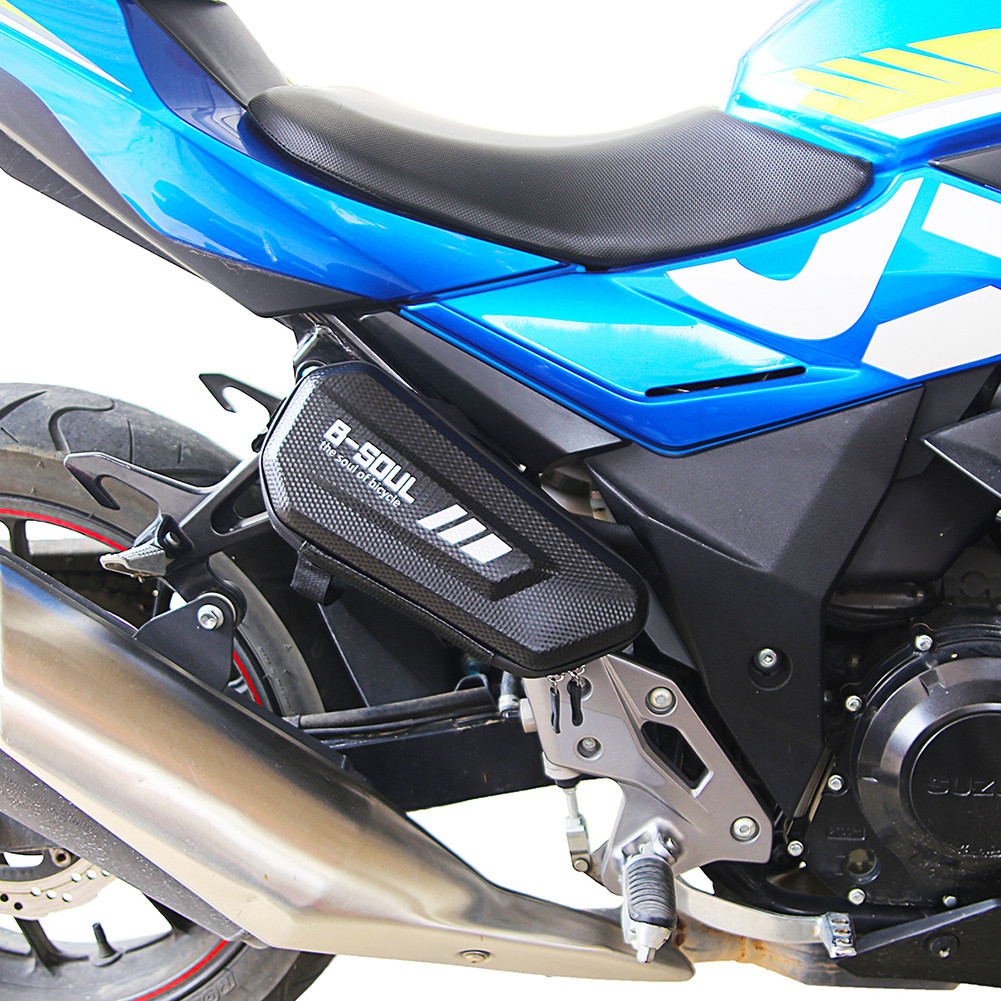 Electric Scooter Hanging Hard Shell Bag Waterproof EVA Motorcycle Frame ...