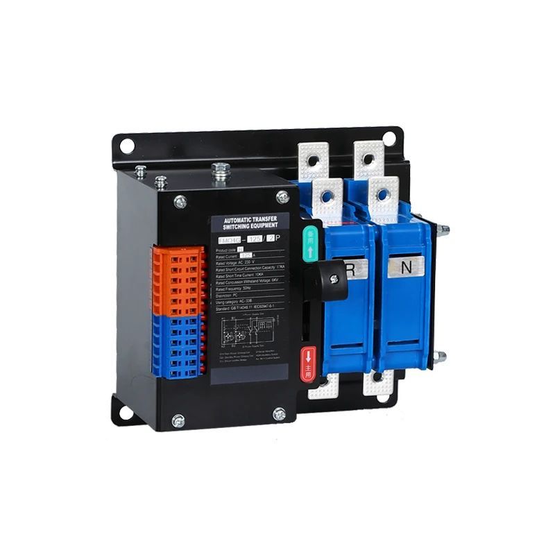 Original packaging High Quality 125A ATS FMQ4G 125A 2P-N 2P Automatic ...