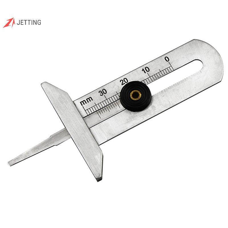 JETTING Stainless Steel Car Tyre Tire Tread Depth Gauge Meter Ruler ...