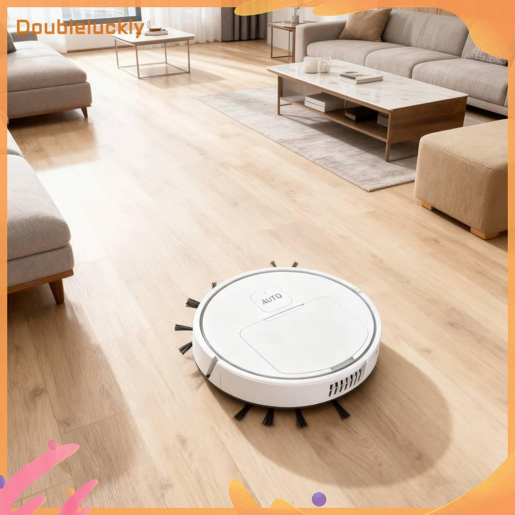 3-in-1 Robot Vacuum Cleaner USB Rechargeable 1000Pa Suction Robotic ...