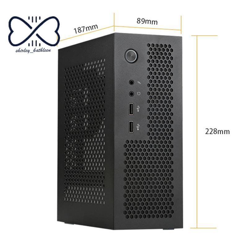 A09 HTPC Computer Case Mini ITX Gaming PC Chassis Desktop Chassis USB2 ...