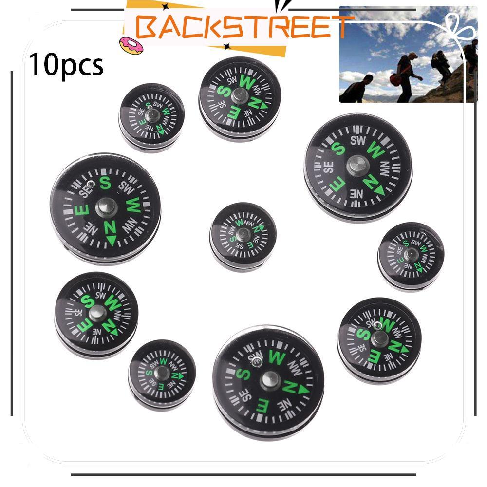 BACKSTREET 10pcs Accurate Compass Mini Plastic North Navigation ...
