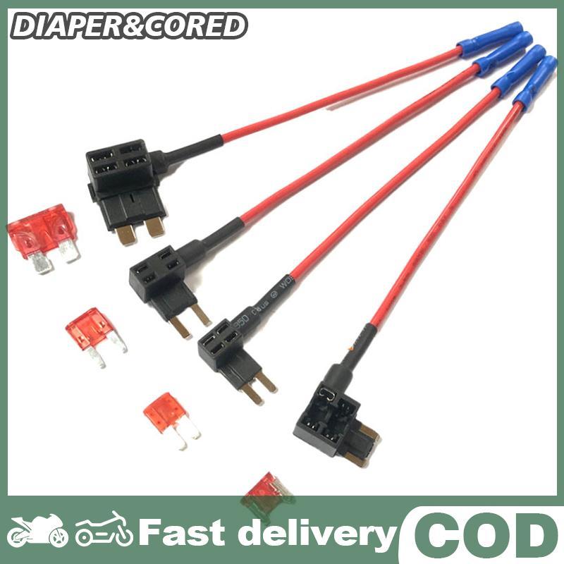 [D&C] Add-a-Circuit Adapter APM Mini Micro 12V Car Fuse Box Holder Auto ...