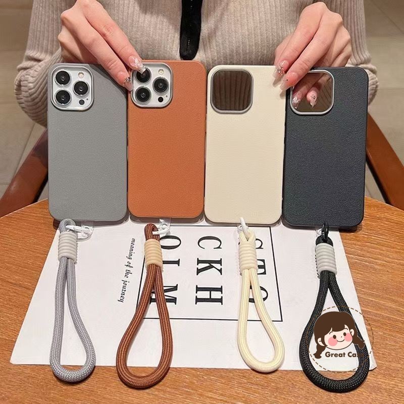 New Solid Color PU Leather Phone Case For Xiaomi 17 15T 15 Pro Max 14T ...