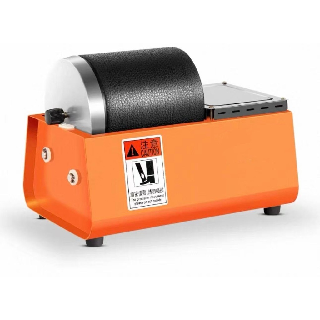Small Benchtop Drum Polishing Machine Grinder 2.5KG Jewelry Polishing ...