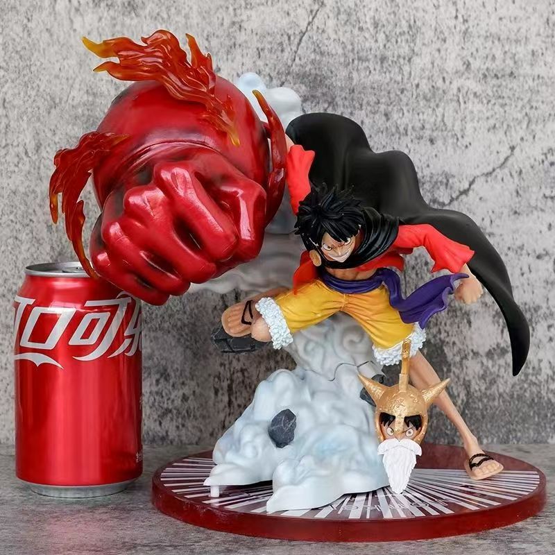 One Piece Figure BT Luffy Third Gear Demon Island Big Fist Luffy Two ...