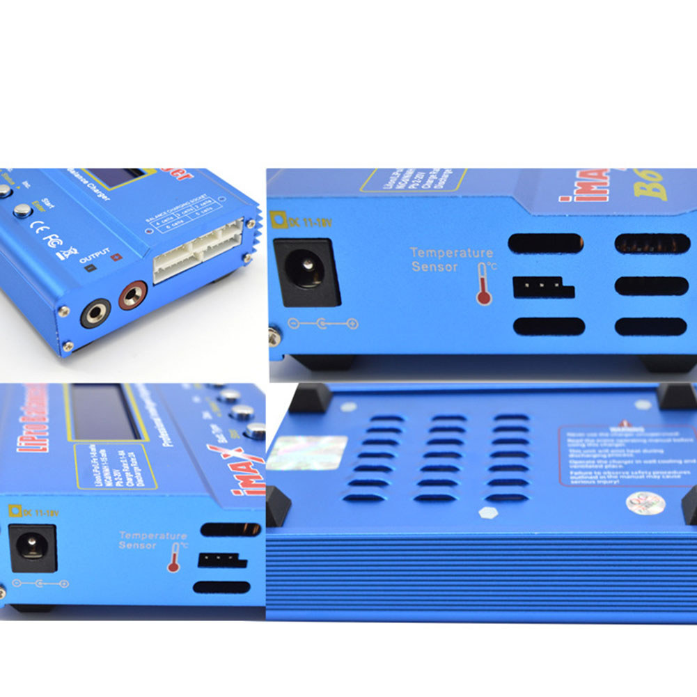 IMAX B6 80W Battery Charger Discharger for LiPo Li-ion NiMH NiCd and ...