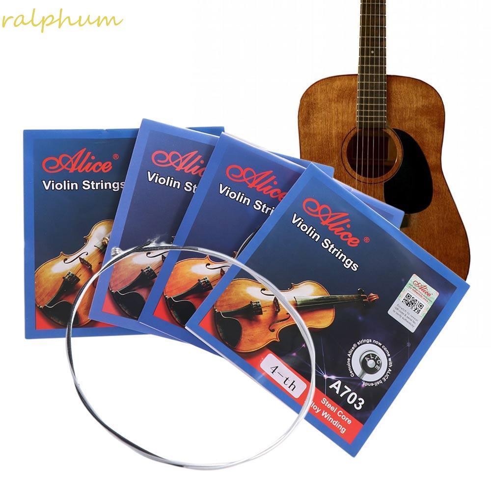 MIQUO A703 Violin Strings, Replacement 4/4 3/4 1/2 1/4 1/8 Alice ...