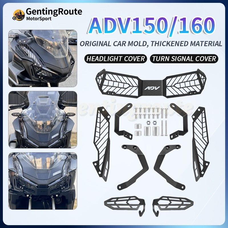 Honda ADV 150 ADV 160 Headlight Cover Signal Light Lampu Guard ...