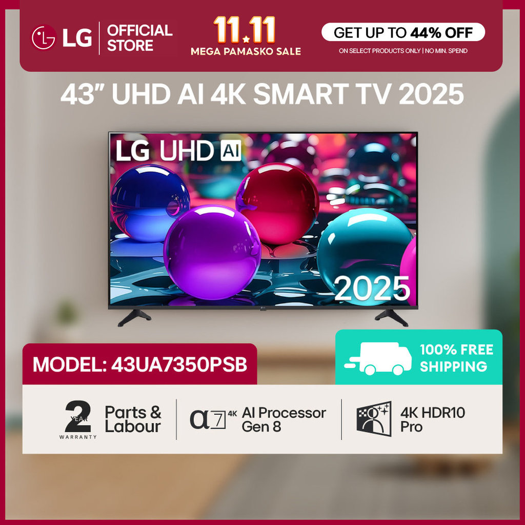 LG UHD AI Smart TV - 43 Inch LG UHD AI UA73 4K Smart TV 2025 ...