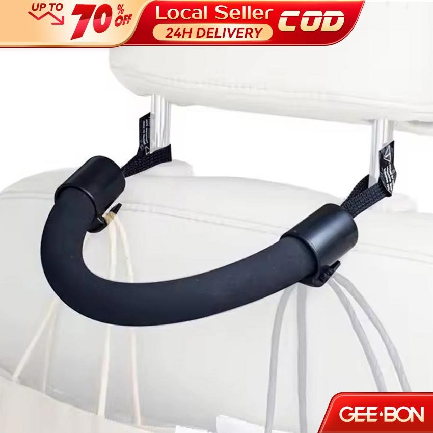 GEEBON Universal Car Headrest Handle Seat Back Safety Grab Assist ...